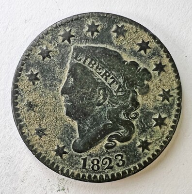 1823 Coronet Head Large Cent US 1c Coin | eBay