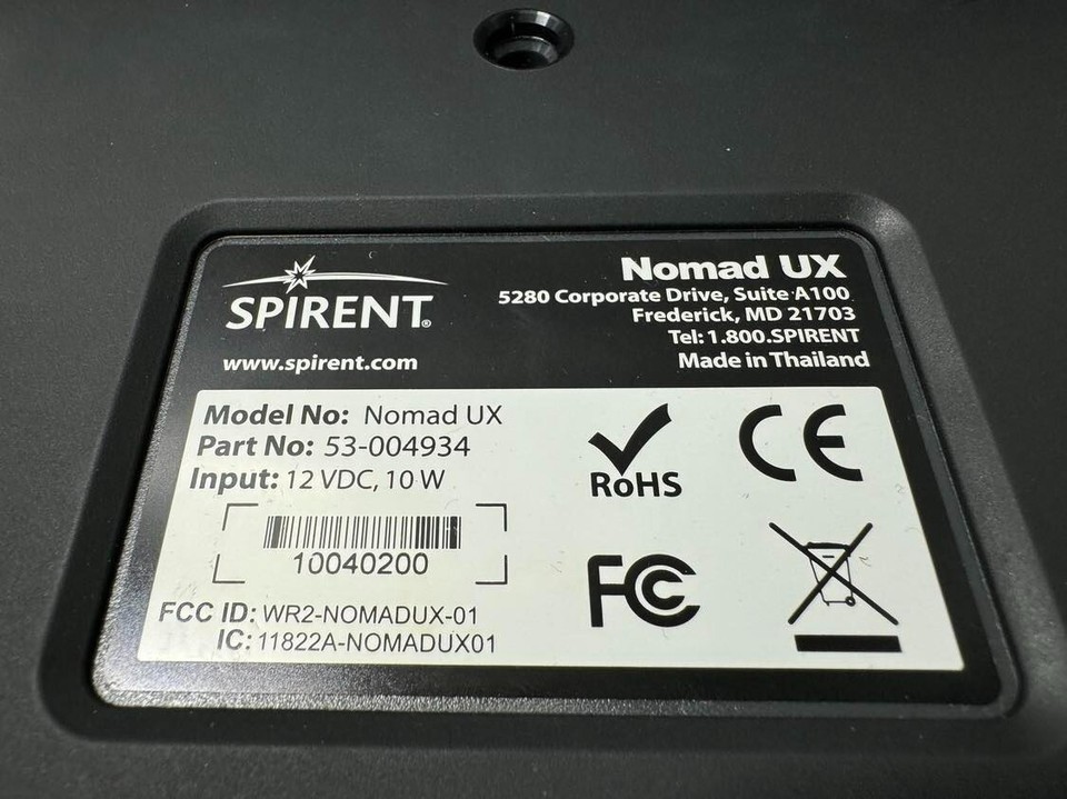 Spirent Nomad UX Umetrix Probe VoWiFi VVoLTE OTT EVS Voice Experience ...