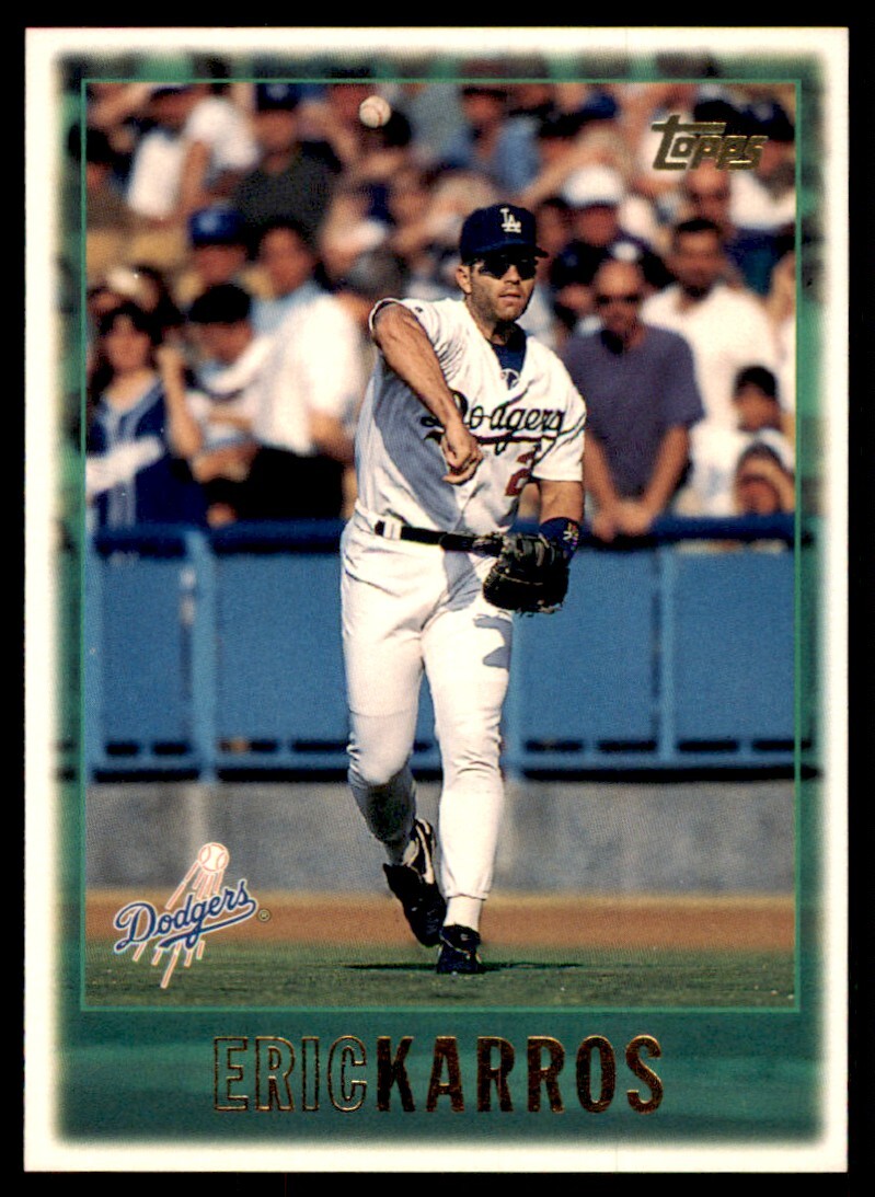 1997 Topps Eric Karros Baseball Card #321 | eBay