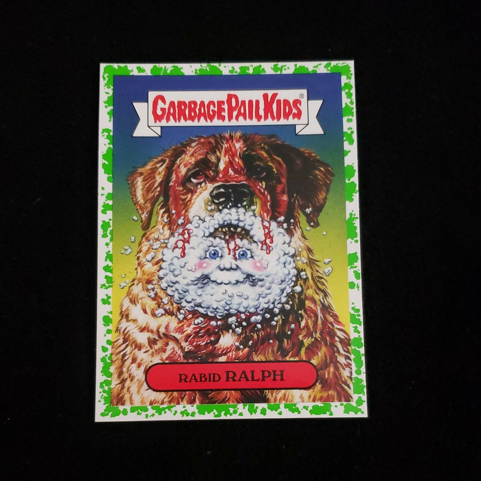 2019 Garbage Pail Kids Revenge of the Horrorible 80s Horror 4b RABID ...