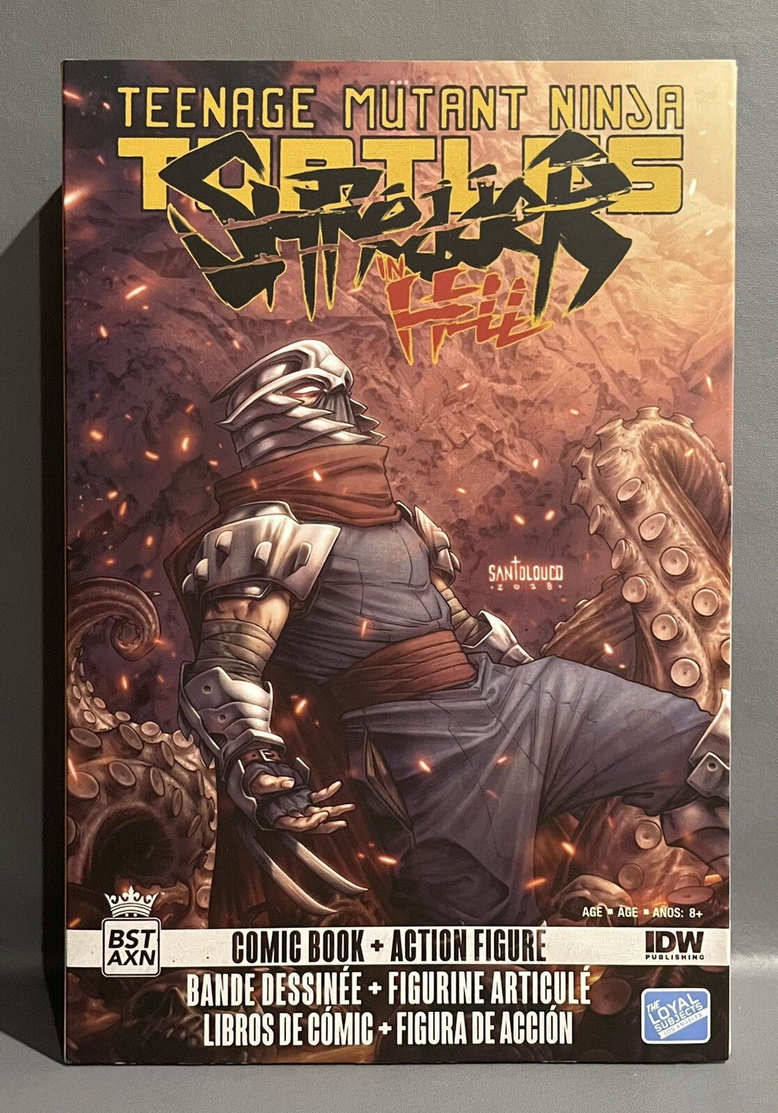 Teenage Mutant Ninja Turtles BST AXN Shredder in Hell Comic Book ...