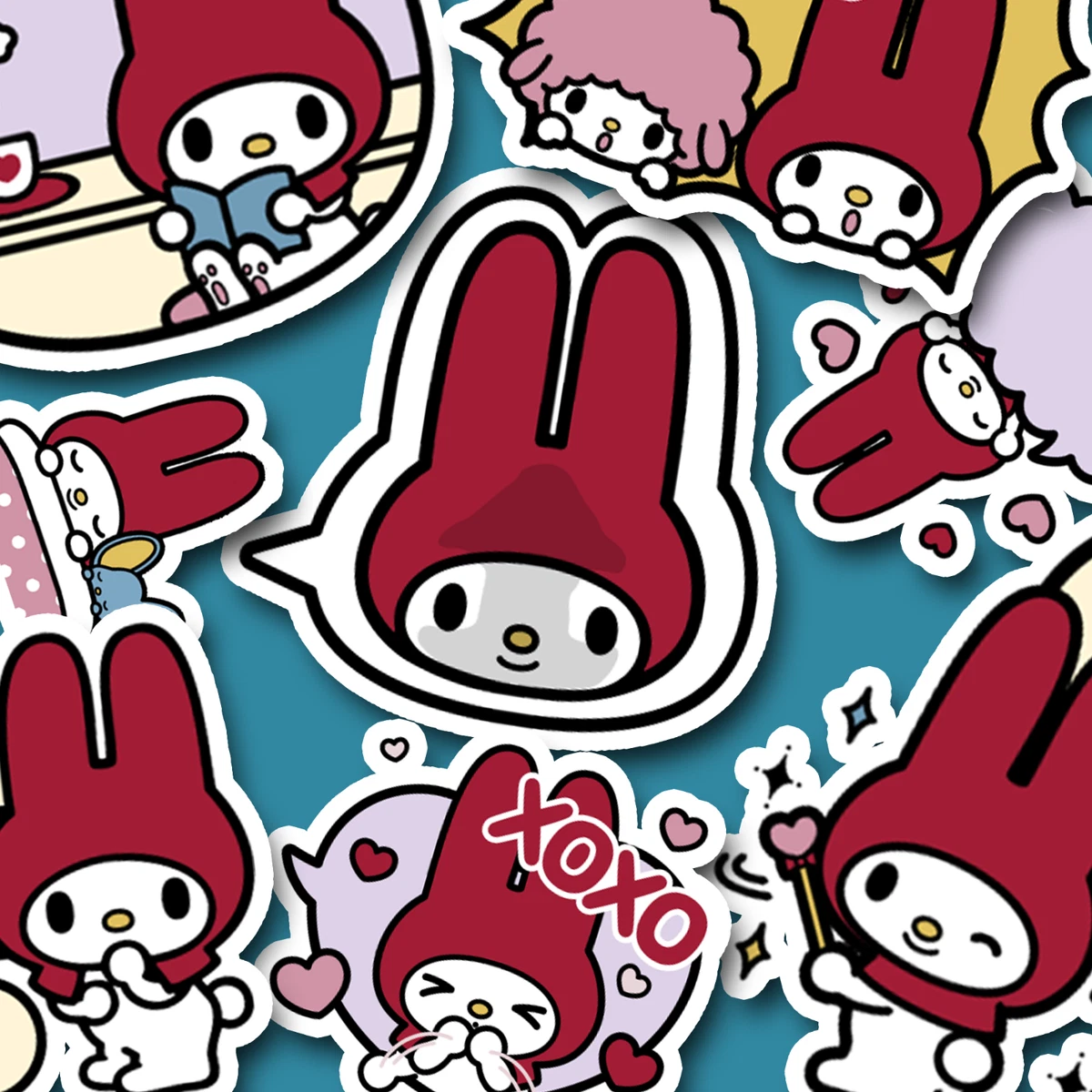 My Melody Red Wallpaper