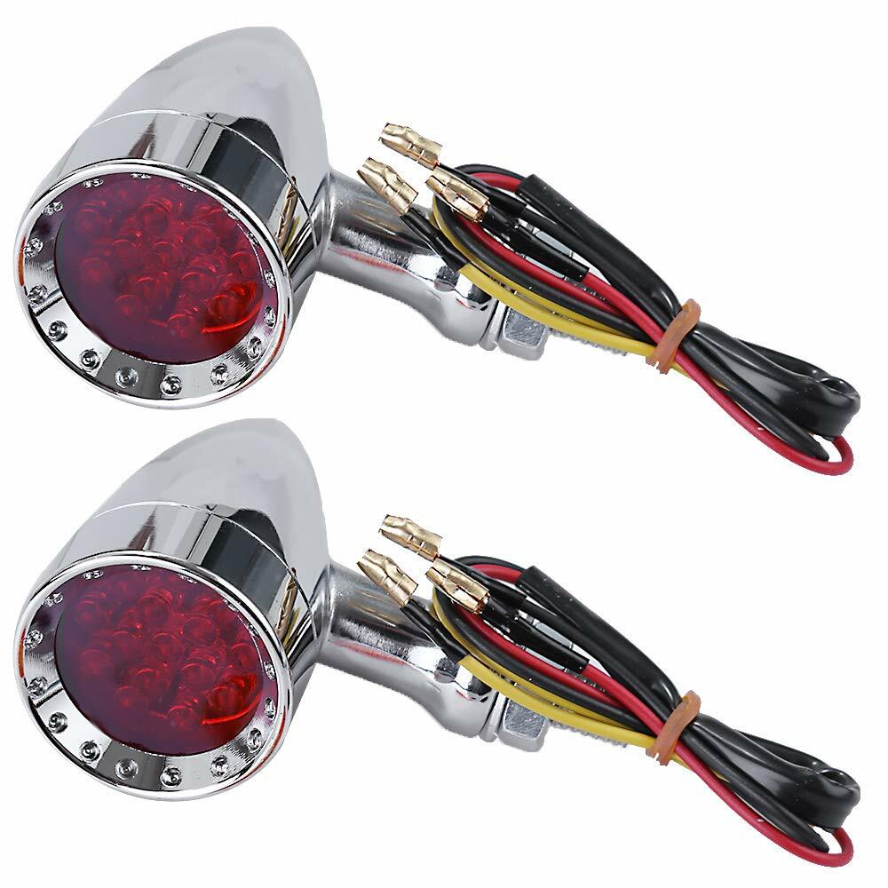 Chrome LED Turn Signal Lights Blinker For Suzuki Boulevard C50 M109 ...