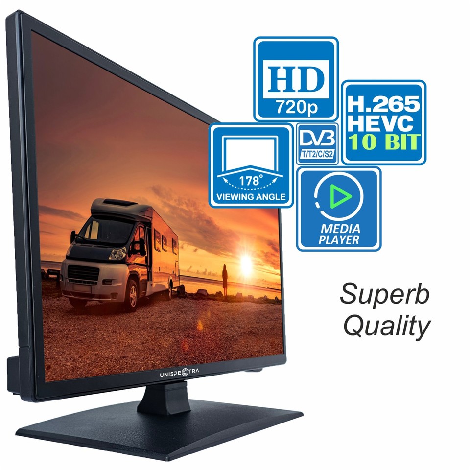 Unispectra® 19" Smart TV 12V (LG webOS) Magic Remote 240V Motorhome ...