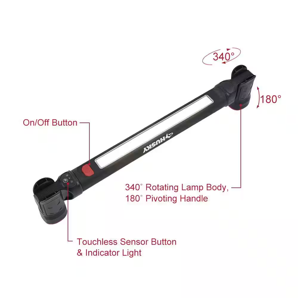 2500 Lumen LED Rechargeable Infrared Touchless Work Light | eBay