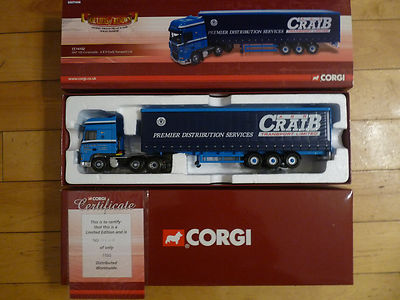 Corgi Lorry CC14102 DAF 105 CURTAINSIDE ARR CRAIB TRANSPORT Ltd LIMITED ...