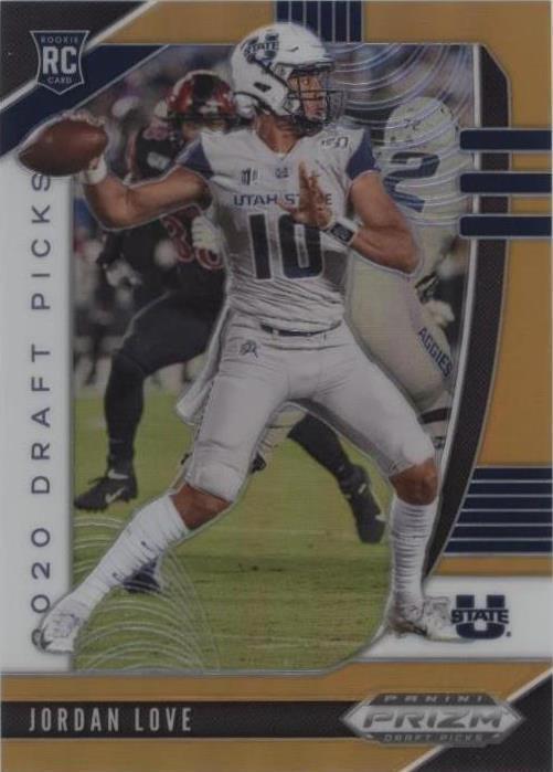 2020 Panini Prizm Draft Picks - Draft Picks Rookies Jordan Love #148 ...