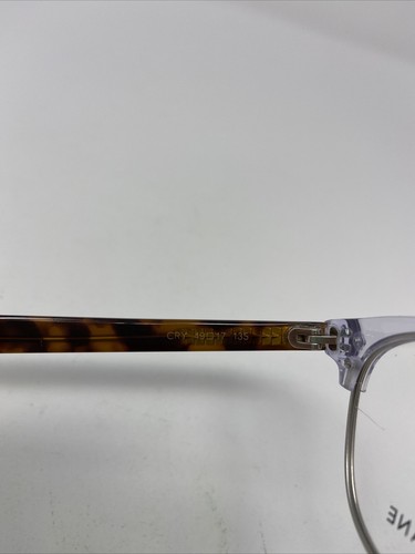GLEN LANE PREP EYEGLASSES FRAME WATSON CRY 49-17-135 CRYSTAL/TORTOISE ...