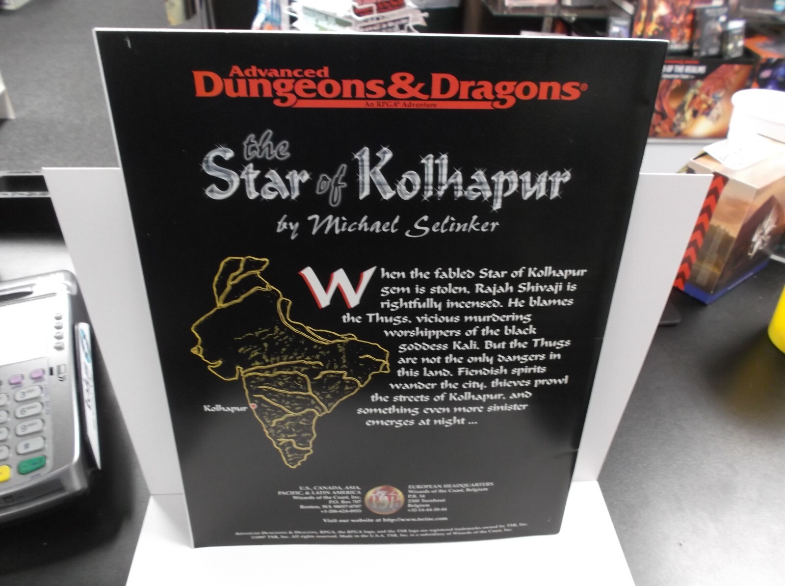 AD&D 2nd Ed RPGA The Star of Kolhapur w/Envelope Michael Selinker | eBay
