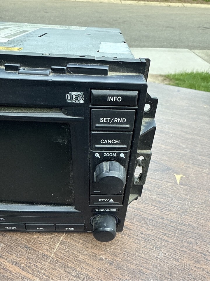 Chrysler Navigation Radio Receiver CD 6 Disc 05064184AF MP3 | eBay