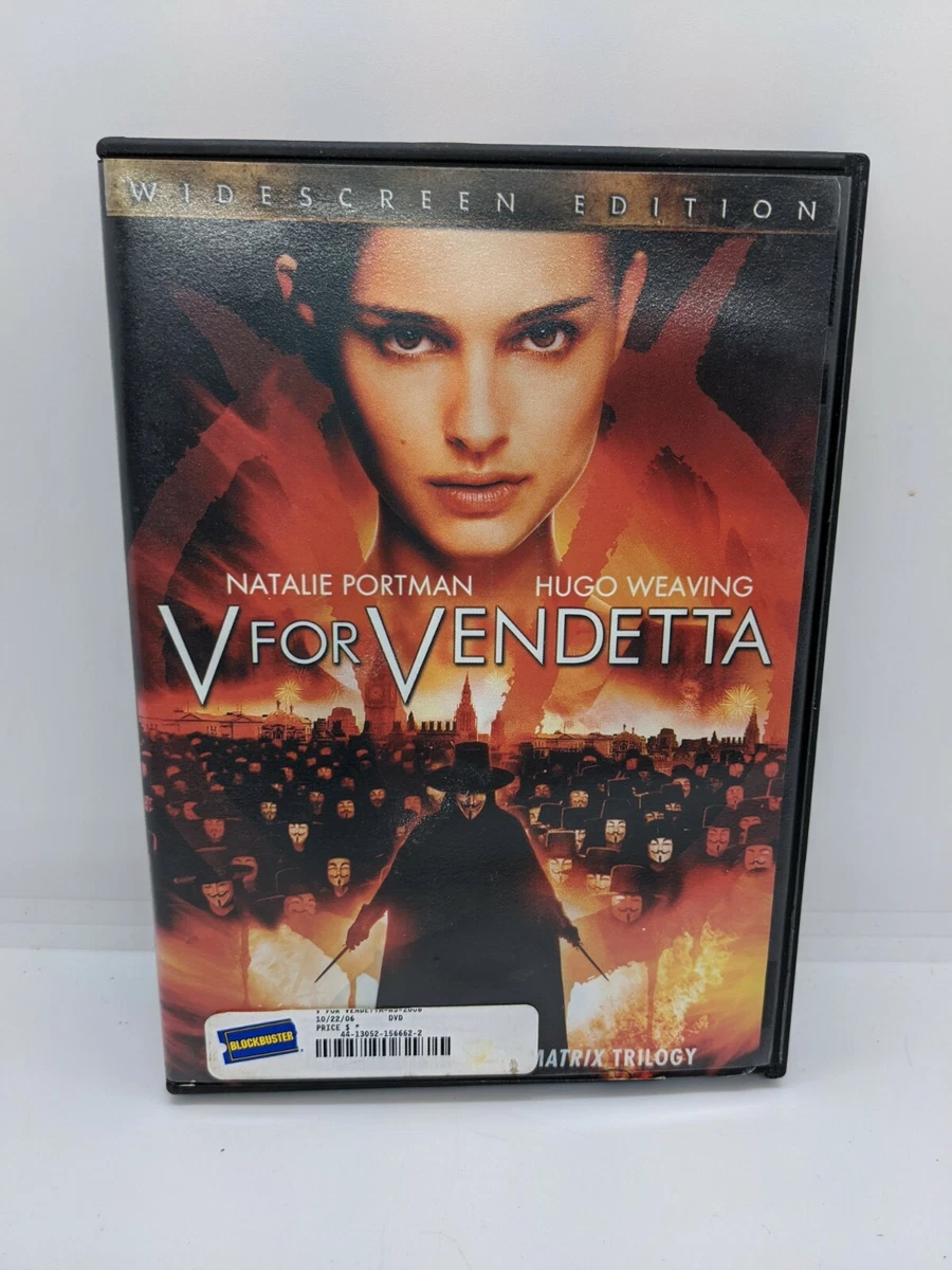 V For Vendetta Dvd Cover