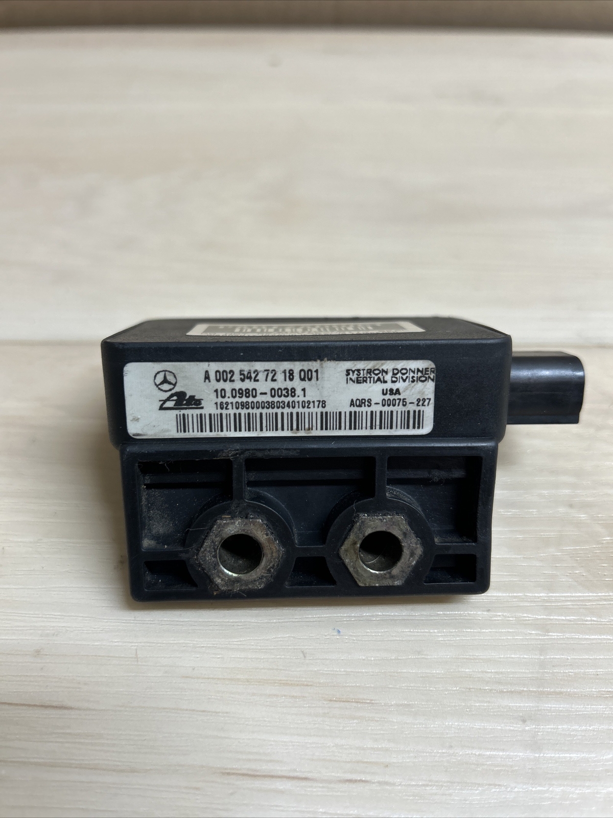 Mercedes-Benz W163 R170 Ml SLK Turn Rate Yaw Speed Sensor Sender Unit ...