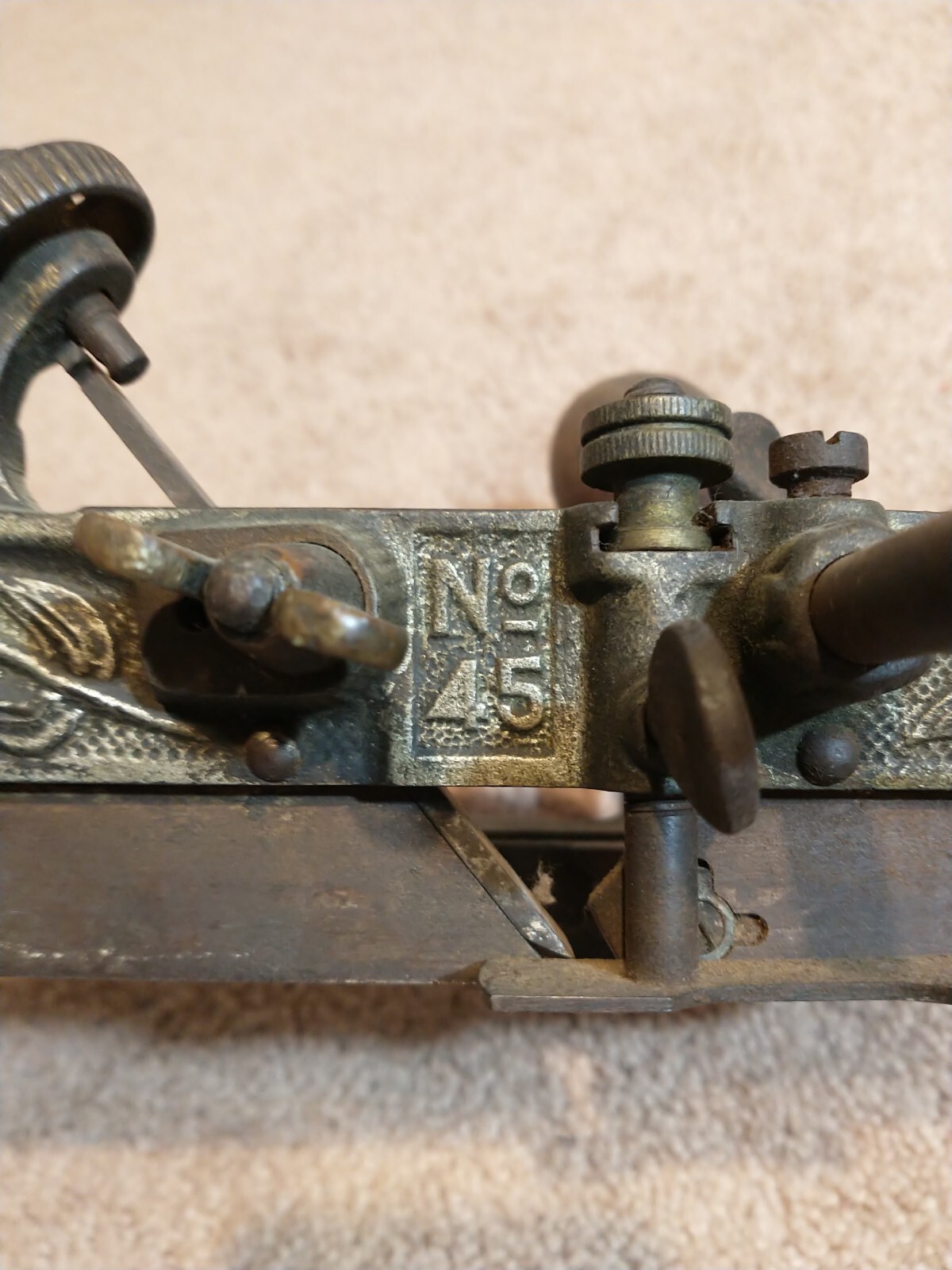 Stanley No. 45 Combination Plane Type 7B Circa 1901 to 1906 with B ...