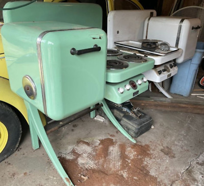 Vintage 1930's Era Electrochef Mint Green and White Detroit Michigan ...