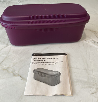 Brand New Tupperware Microwave Pasta Maker 6775 1.9L 8 Cup | eBay
