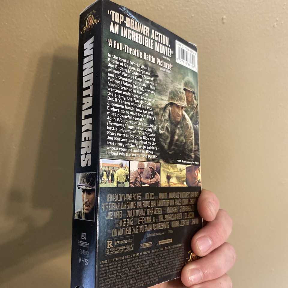 Windtalkers (VHS, 2002) BUY 5 GET 5 FREE 27616881304| eBay