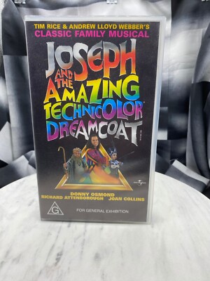 JOSEPH AND THE AMAZING TECHNICOLOR DREAMCOAT - VHS | eBay Australia