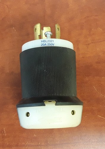 Hubbell HBL2321 Twist-Lock Plug | eBay