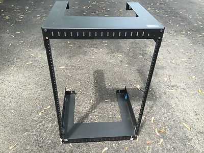 Wall Mount 2-Post Open Frame Rack Cabinet 13U | eBay