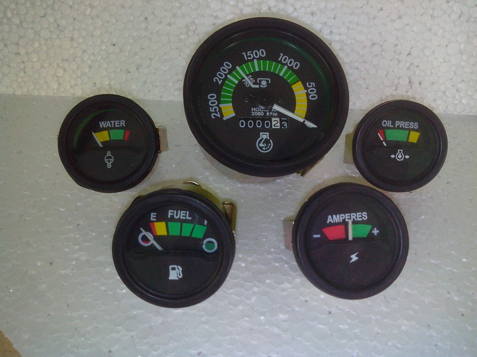 Massey Ferguson Tractor Gauges set for 20 20D 20E 20F 230 231 235 240 ...