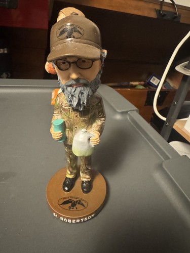 Uncle Si Robertson 6.5" Bobblehead Duck Dynasty Commander Camo Figure ...
