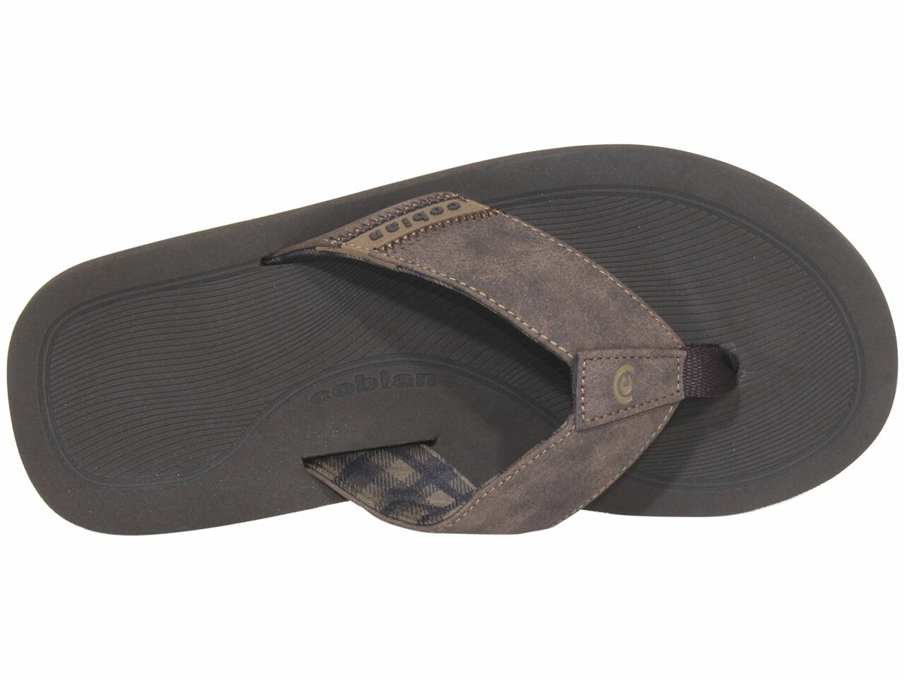 Cobian Men's ARV2-Trek Flip-Flops Sandals Slip-On Trail Shoes Chocolate ...