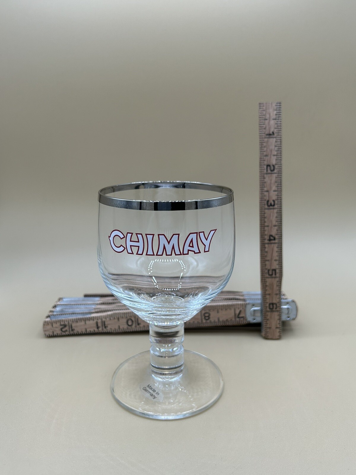 CHIMAY Belgian Beer Footed Stemmed Durobor Glass Chalice Trappist ...