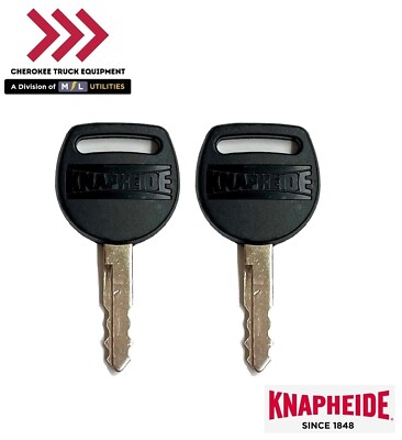 Knapheide 12245858 (Key Code 0007), Set of 2 Replacement Keys for Std ...