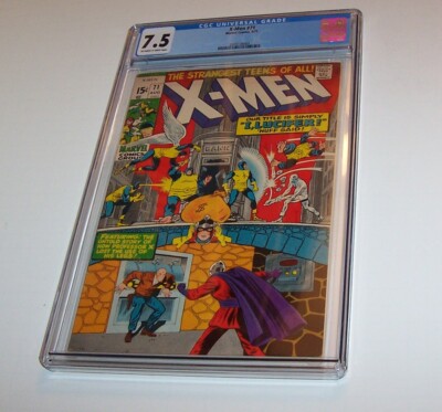 X-Men #71 - Marvel 1971 Bronze Age Issue - CGC VF- 7.5 | eBay