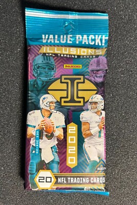 2020 Panini Illusions NFL Football 20 Card Value Pack (Factory Sealed ...