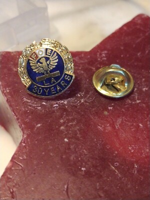 Eagles FOE Fraternal Order Of Eagles LA 30 Years Lapel Pin Back | eBay