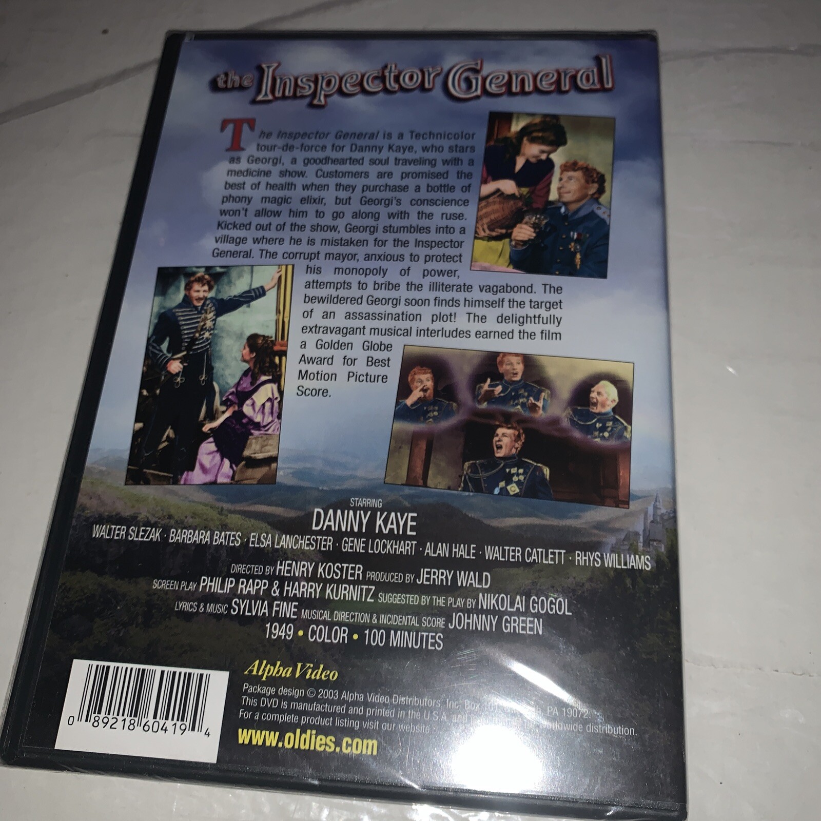 The Inspector General (DVD, 2003) RARE 1949 MUSICAL ROMANCE DRAMA BRAND ...