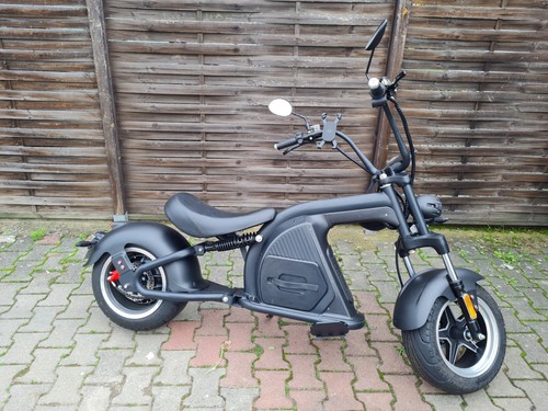 E-Chopper mit Straßenzulassung für Erwachsene 50 km/h Elektromoped E ...
