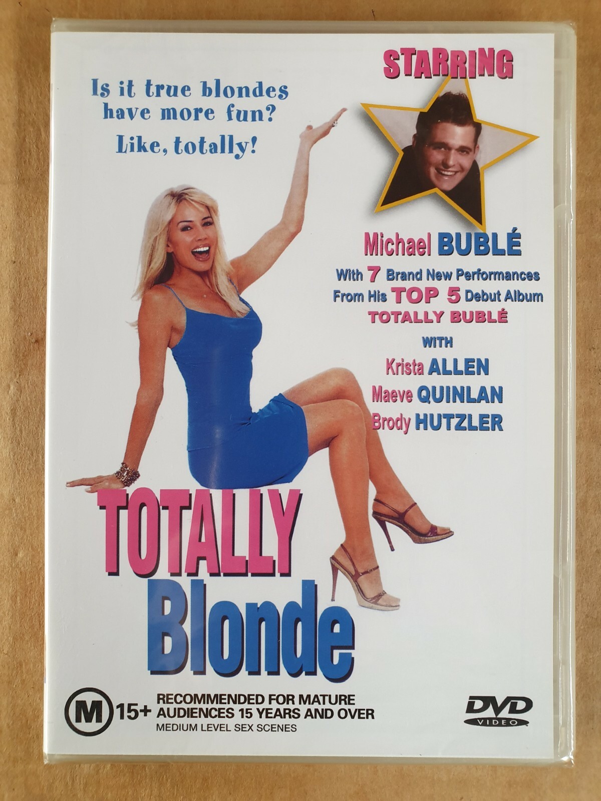 TOTALLY BLONDE - Michael Buble, Krista Allen, Maeve Quinlan - DVD new ...