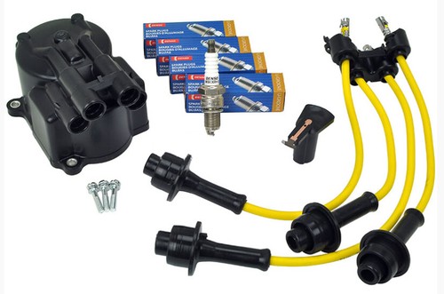 4y Engine Ignition Tune Up Toyota Forklift Rotor Distributor Cap Wire ...