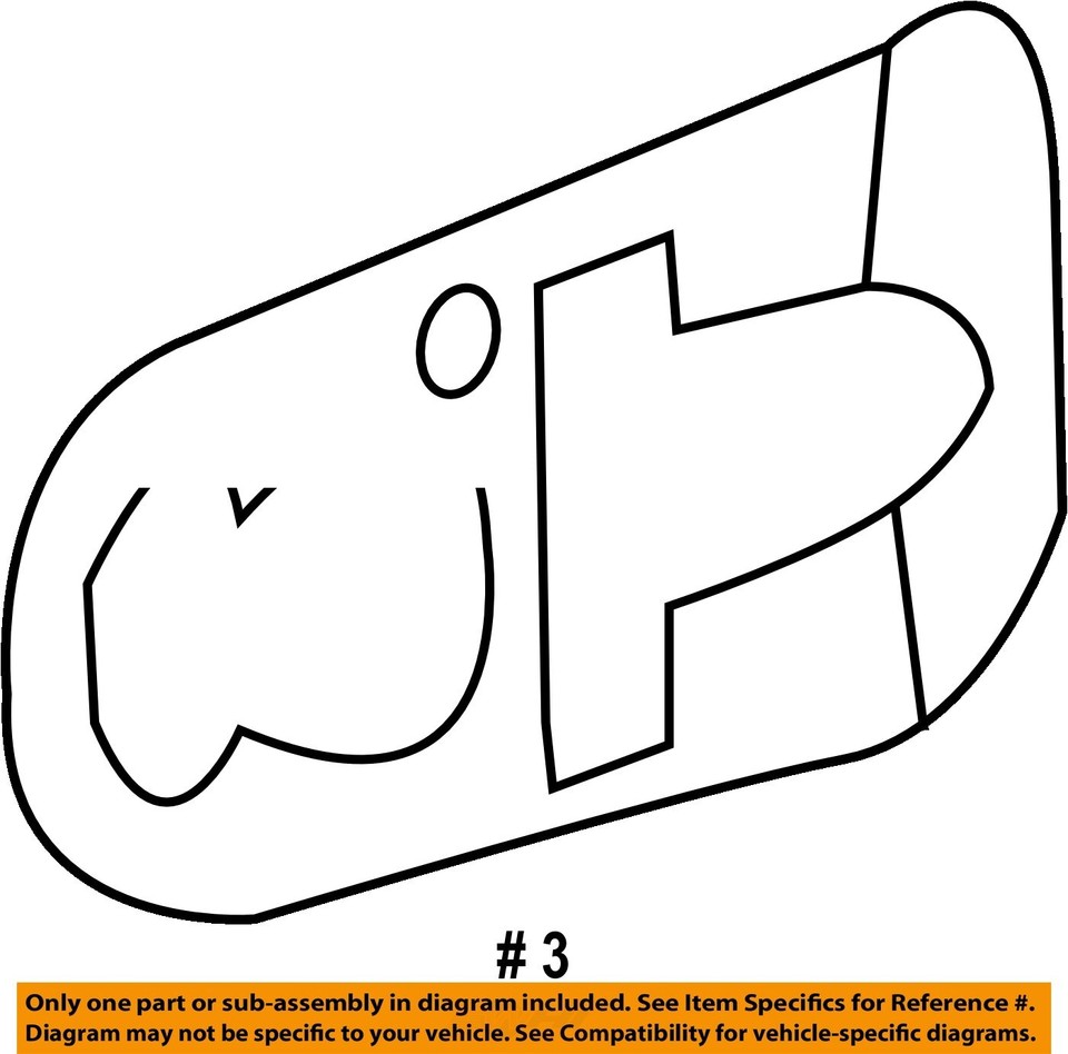 GM OEM 19-24 Canyon Rear Door Lock Hardware-Cover Gasket 13531447 | eBay