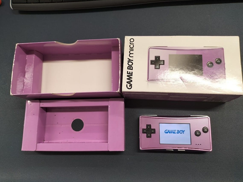 L6420 Ship Free Nintendo Gameboy micro console Purple Japan w/box fx | eBay
