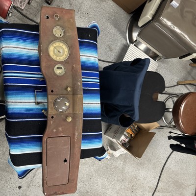 1935 1936 VINTAGE FORD DASH PANEL W/ GAUGES/Door Woodie cabriolet ...