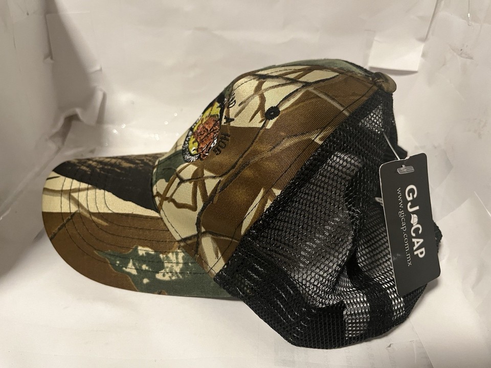 Two Guys and a Hog Wild Boar Hunting Camo Hat Snapback Cap Adjustable ...