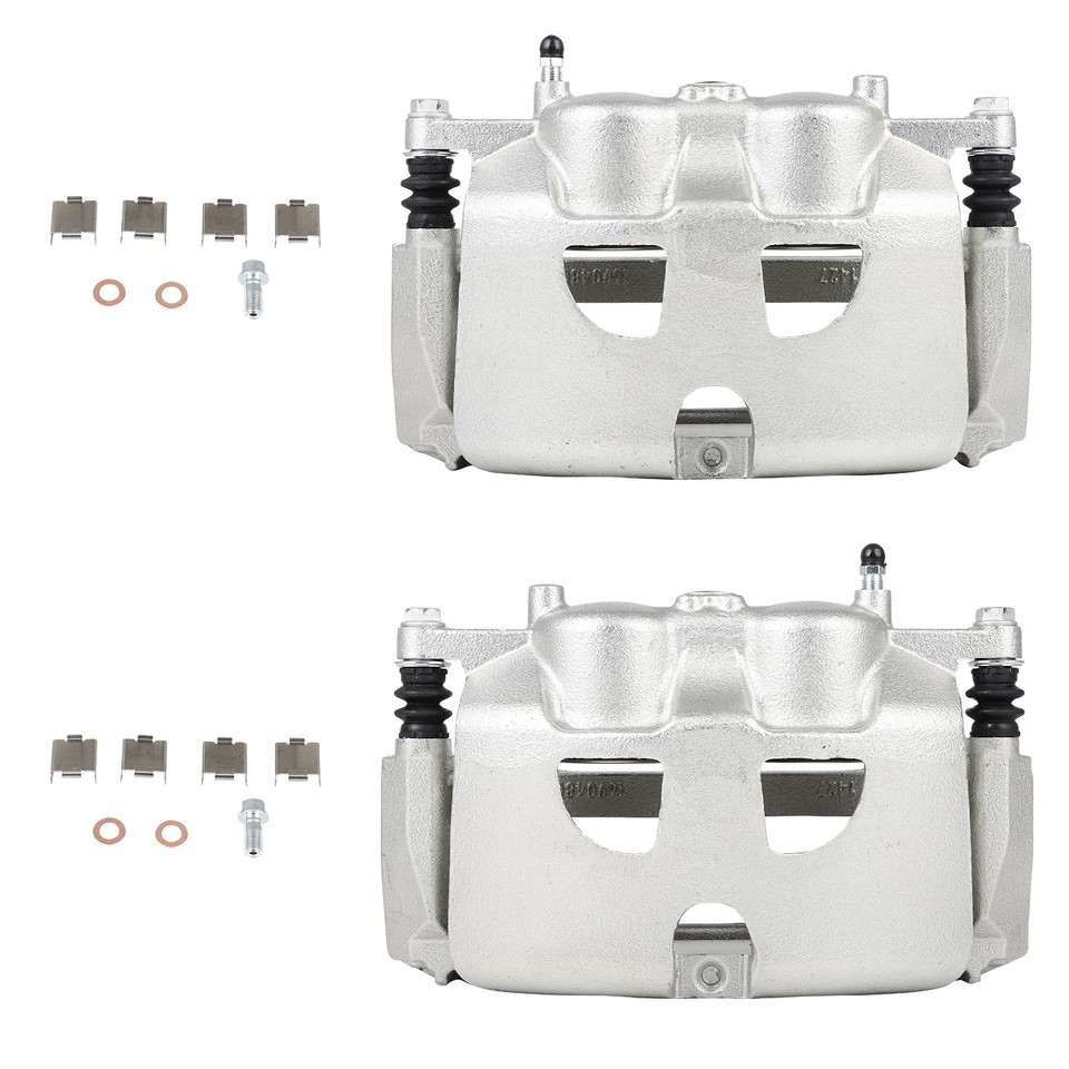 Front Left Right Brake Calipers w/ Bracket Pair For 2011-2016 Ford F ...