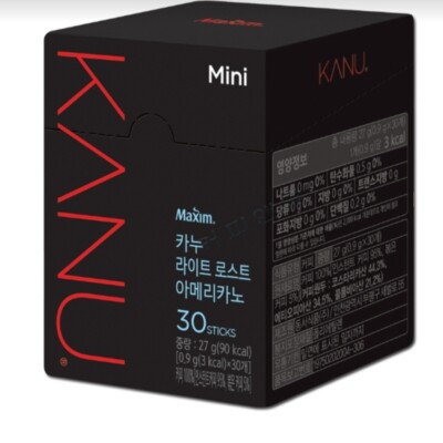 Maxim Kanu light roast americano mini Coffee 0.9g x 30sticks | eBay