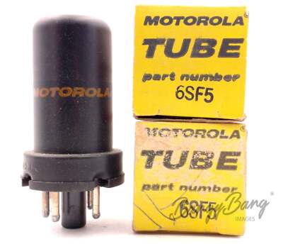 2 Motorola 6SF5/CV1972 High Gain Audio-Frequency Amp. Audio Vacuum Tube ...