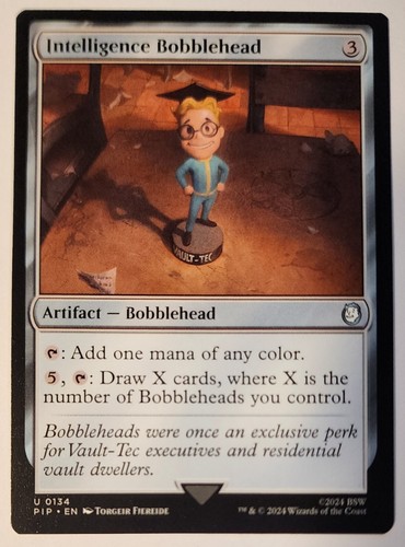MTG - Intelligence Bobblehead - PIP 0134 - Fallout - Magic the ...