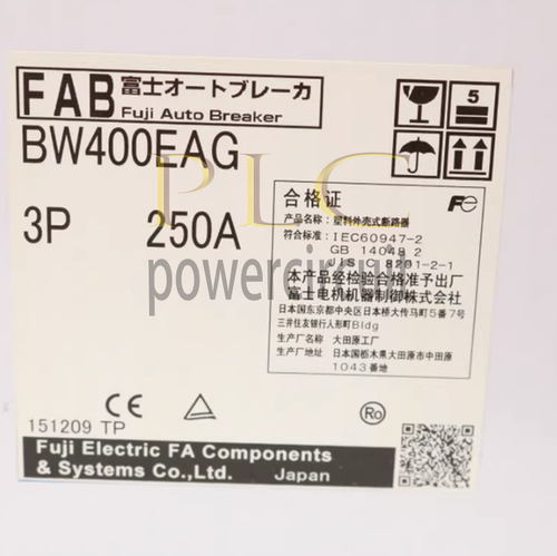 NEW FUJI BW400EAG Air Circuit Breaker 3P 250A 1PCS | eBay