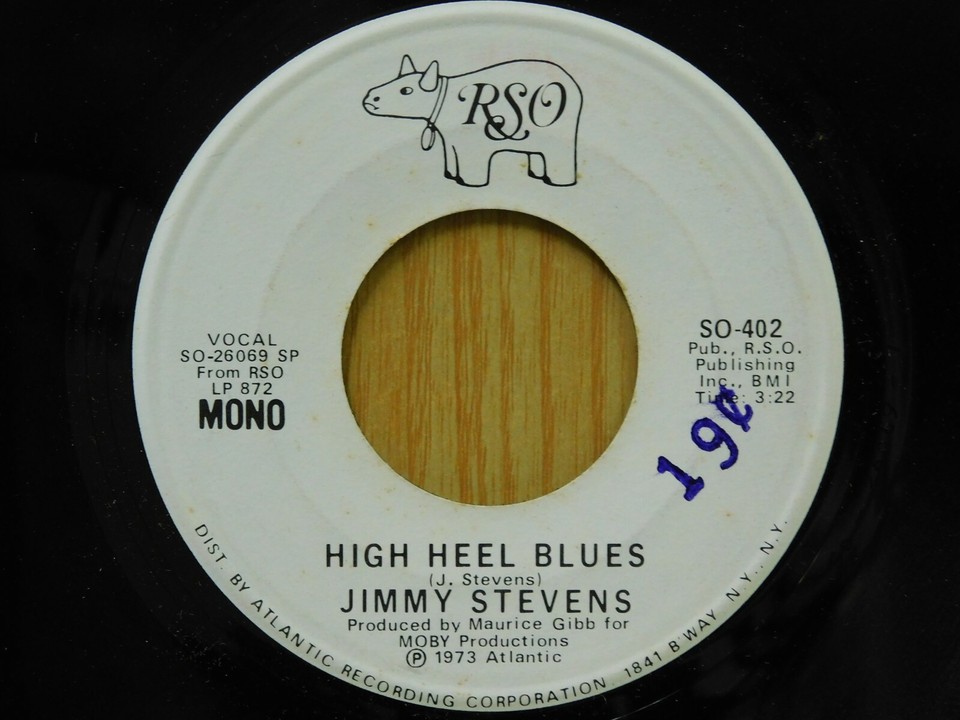 Jimmy Stevens promo 45 High Heel Blues stereo bw mono on RSO | eBay
