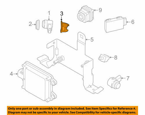 OEM BMW ALPINA B7 G11 G12 SET MOUNTING PDC/PMA SENSOR FRONT 51112361335 ...