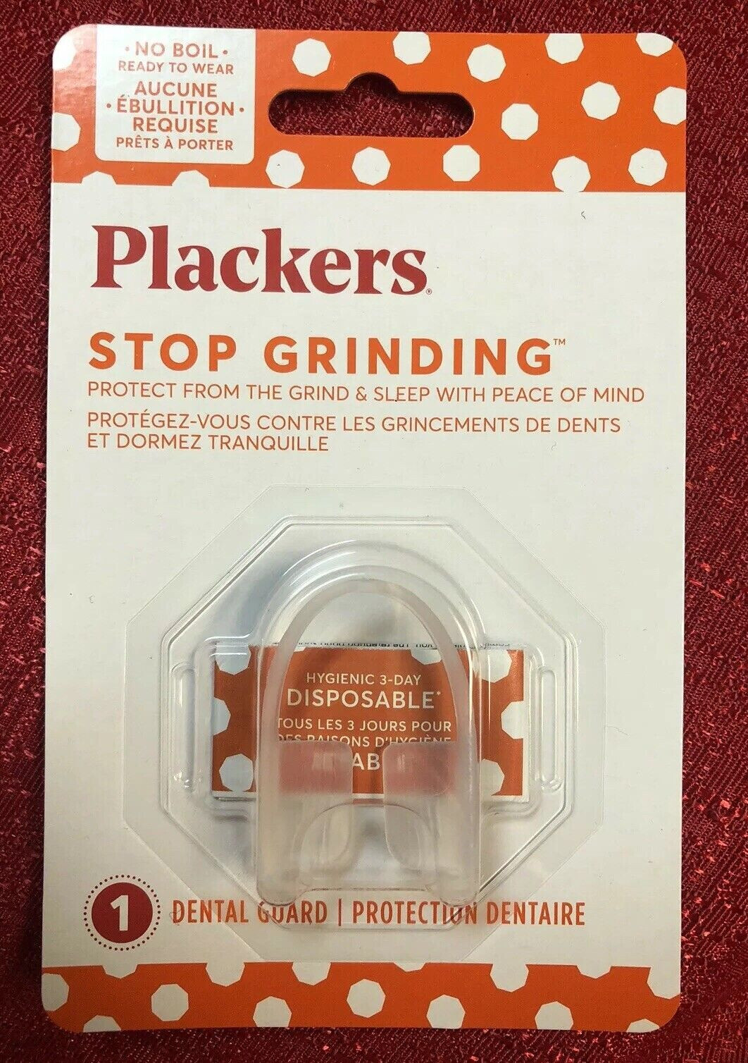 Plackers Stop Grinding Dental Night Guard Tmj Protector Bruxism ...