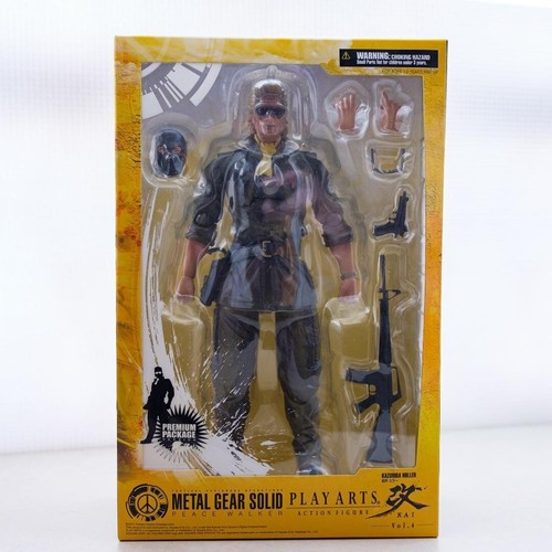 METAL GEAR SOLID Kazuhira Miller figure PEACE WALKER PLAY ARTS Kai vol ...
