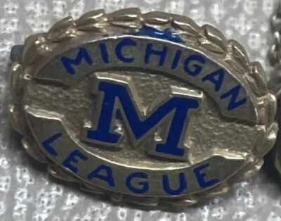 18k Top Gold Vintage University Of Michigan Pin NCAA Lapel | eBay