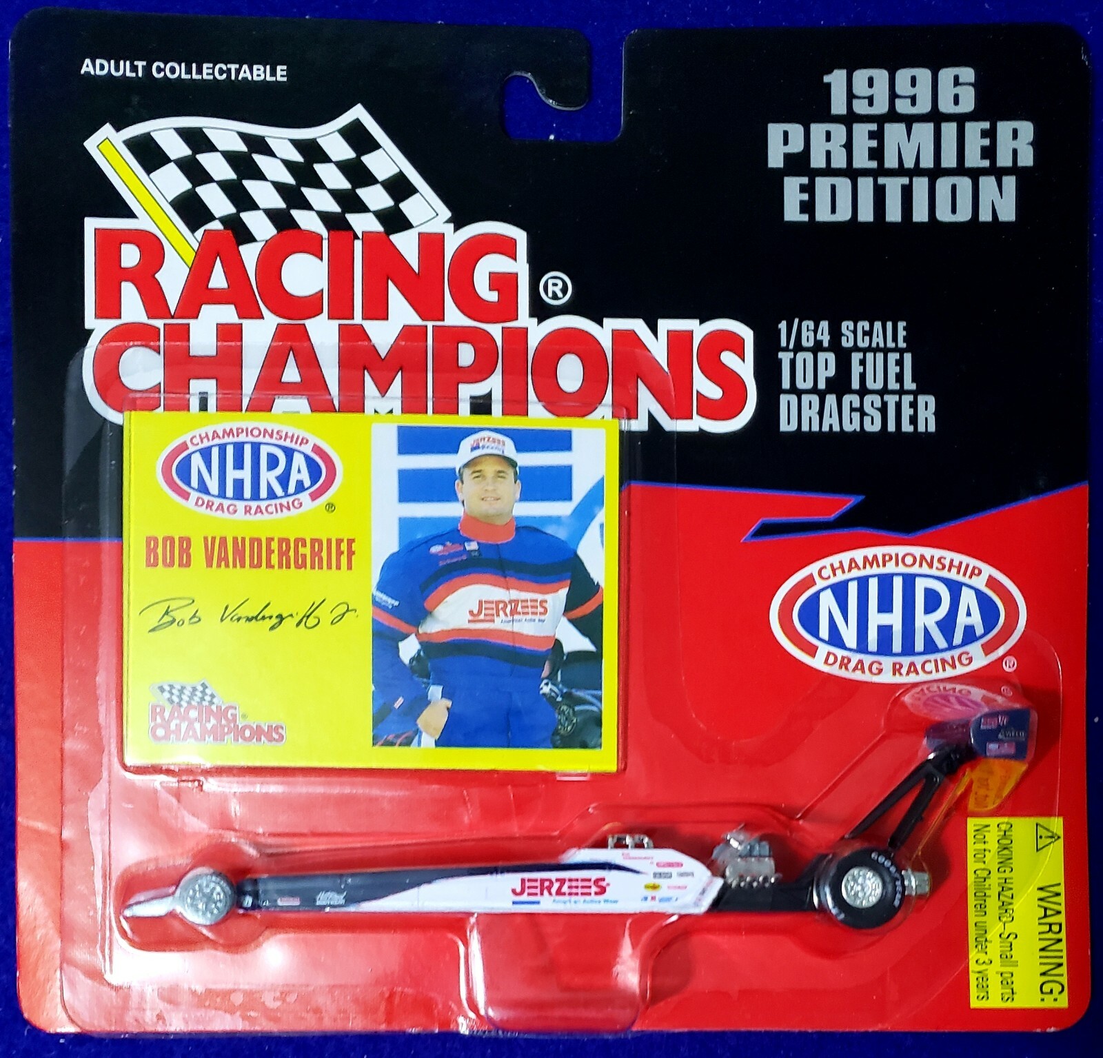 1996 Premier Series Racing Champions NHRA Drag Racing Top Fuel Bob ...